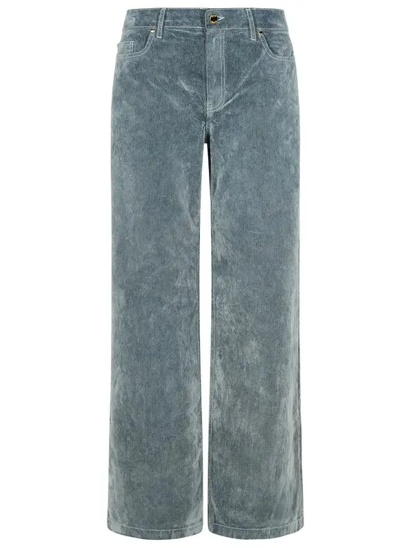 Casablanca Light Cotton Blend Jeans - Blue