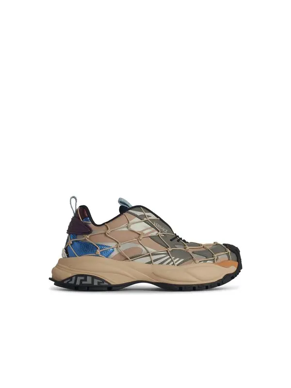Versace Mercury Polyester Sneakers - Multicolor