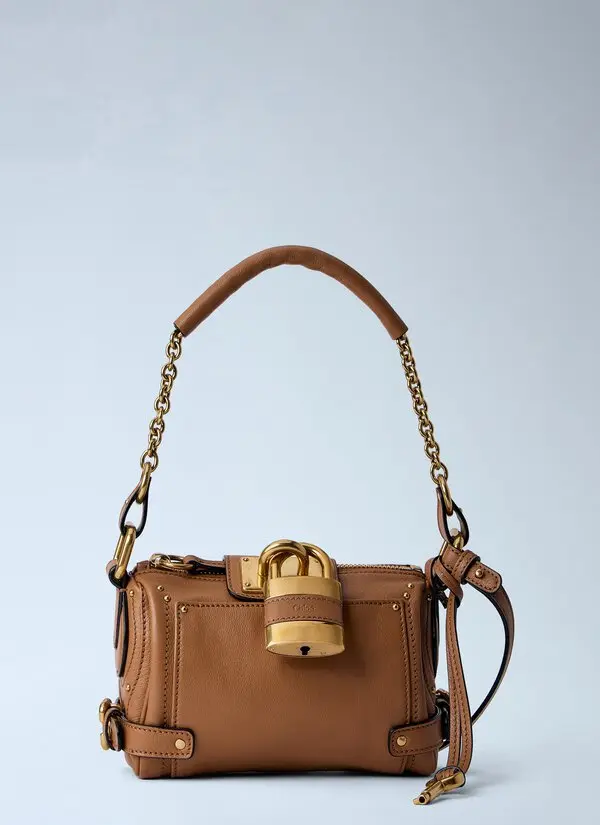 Chloé Small Paddington Chain Shoulder Bag - Brown