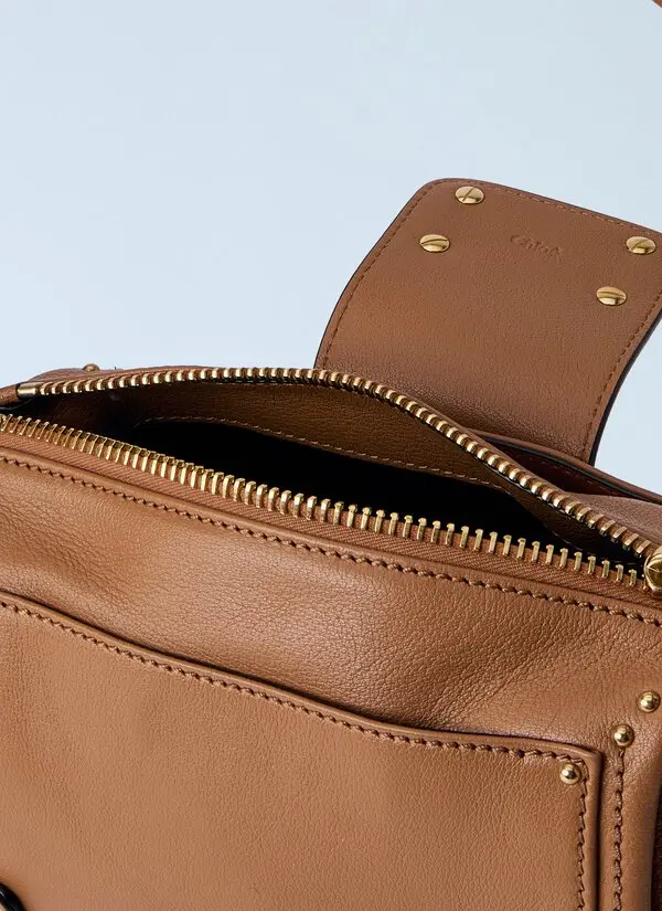 Chloé Small Paddington Chain Shoulder Bag - Brown