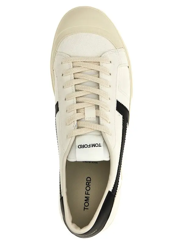 TOM FORD Jarvis Suede And Leather Sneakers - Multicolor