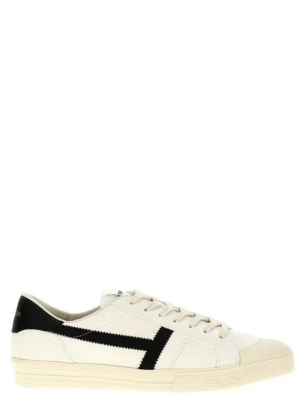 TOM FORD Jarvis Suede And Leather Sneakers - Multicolor