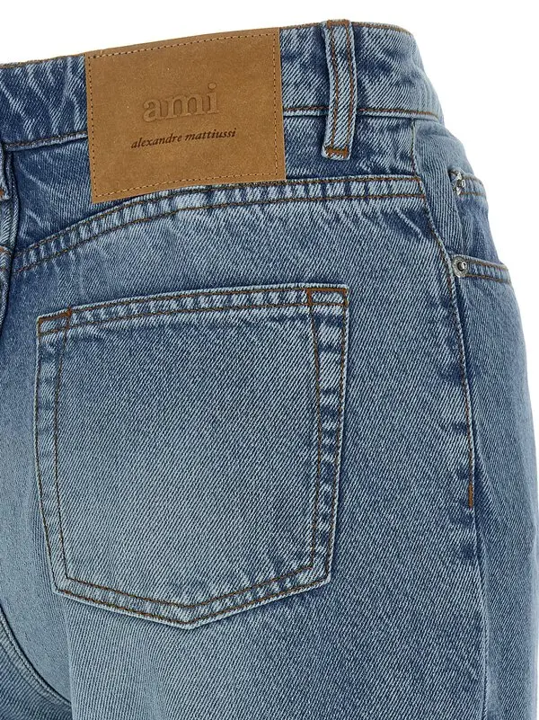 AMI Paris Flared Leg Jeans