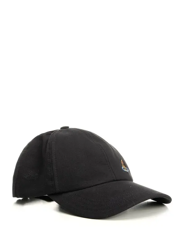VIVIENNE WESTWOOD Orb Cap - Black