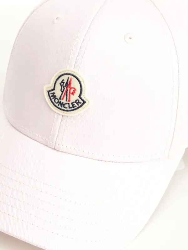 Moncler Baseball Cap With Logo Patch - Multicolor