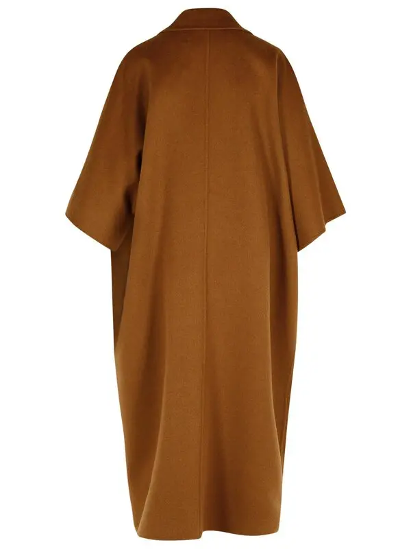 Max Mara Camel Wool Coat - Brown