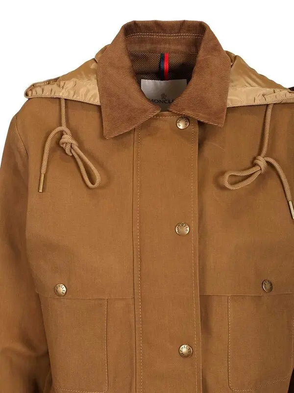 Moncler Aconitum Shirt Jacket - Brown