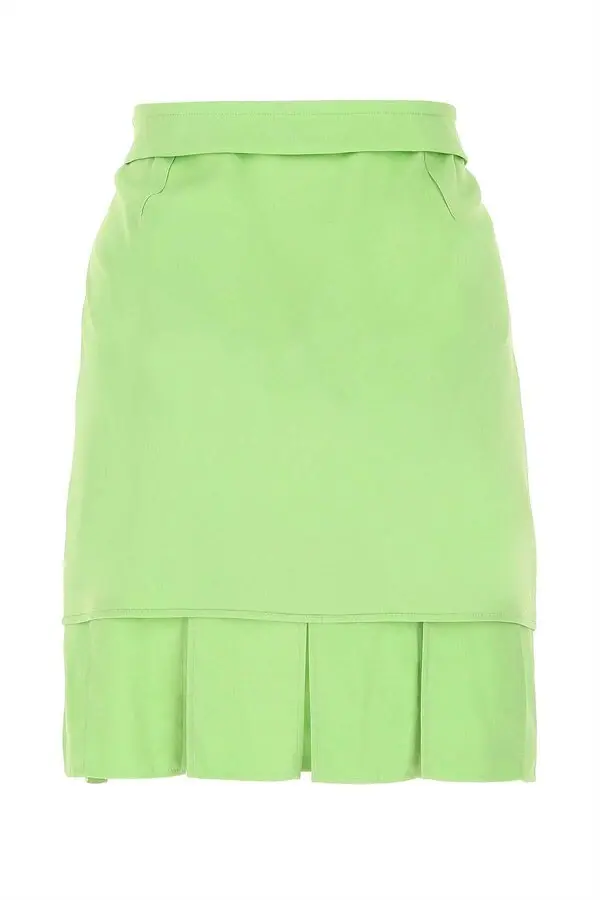 Bottega Veneta Pastel Stretch Viscose Miniskirt