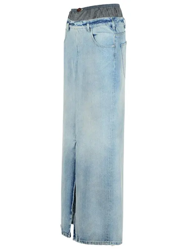 MAISON MARGIELA Denim Skirt - Blue