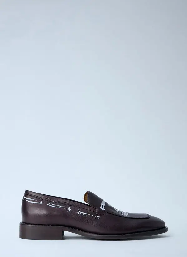 Acne Studios Artisan Leather Loafers - Brown