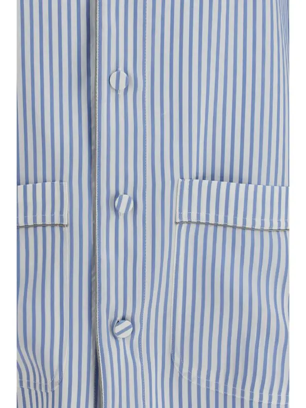 TOM FORD Striped Silk Pj Shirt - Multicolor