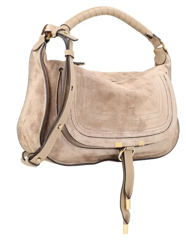 Chloé Small Marcie Bag - Cream