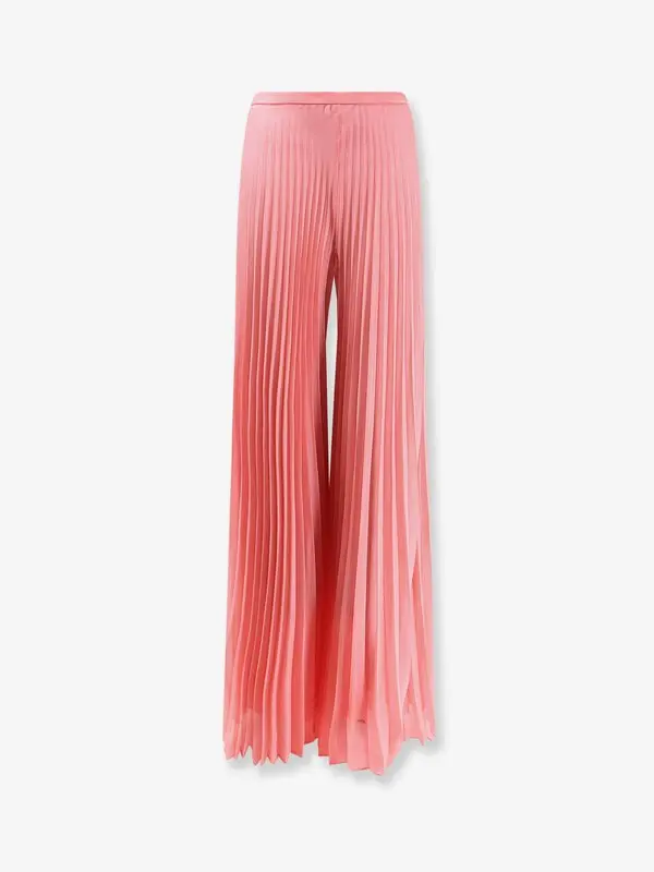 Max Mara Pleated Wide Leg Trousers - Multicolor