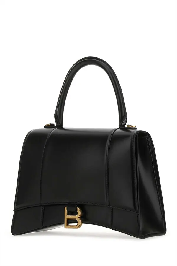 Balenciaga Leather Hourglass Handbag