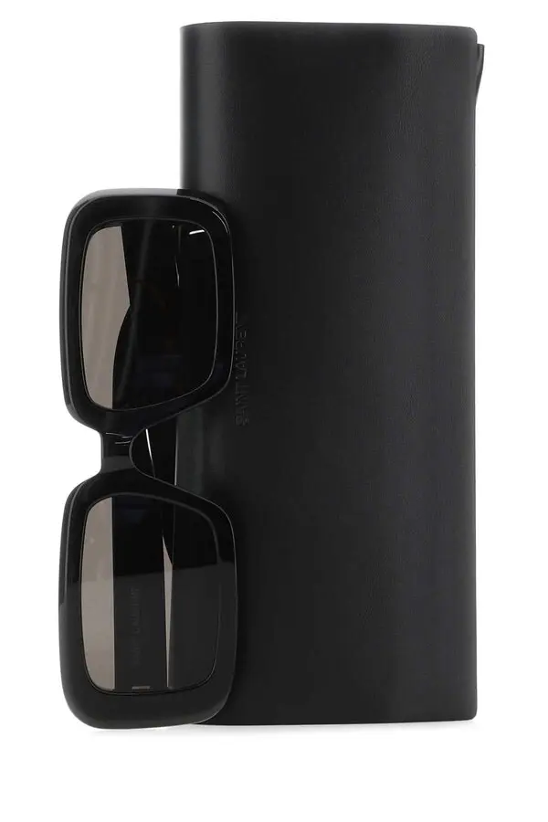 Saint Laurent Acetate Rectangular Sunglasses