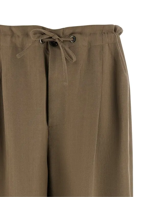 Brunello Cucinelli Tailored Track Pants - Cream