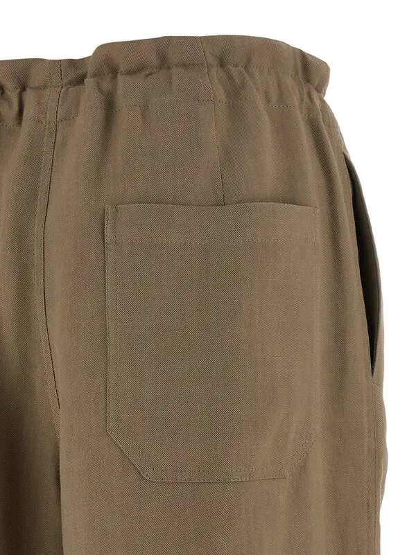 Brunello Cucinelli Tailored Track Pants - Cream