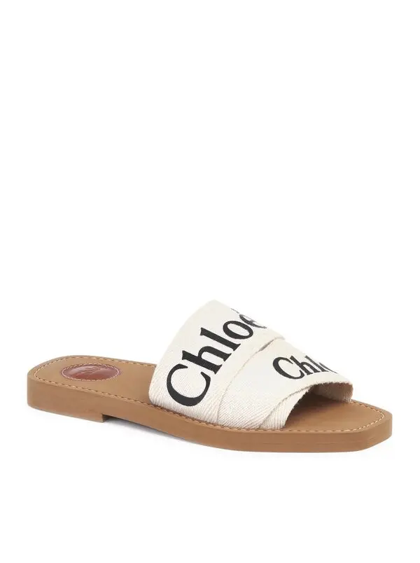 Chloé Woody Mule - White