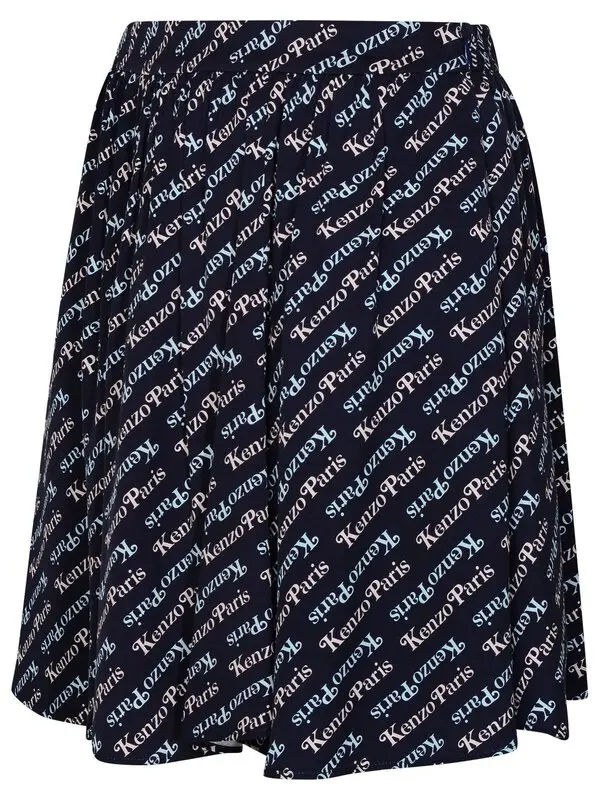 Kenzo Verdy Viscose Miniskirt