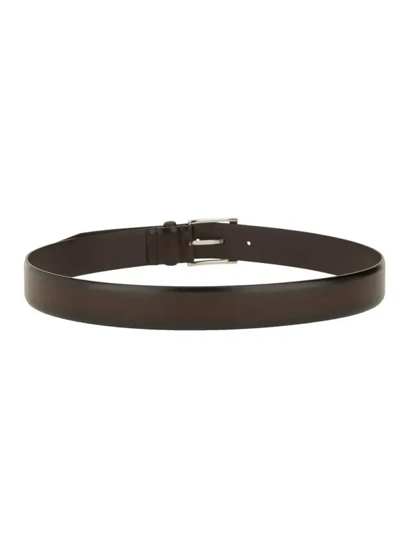 BOSS Leather Belt - Brown