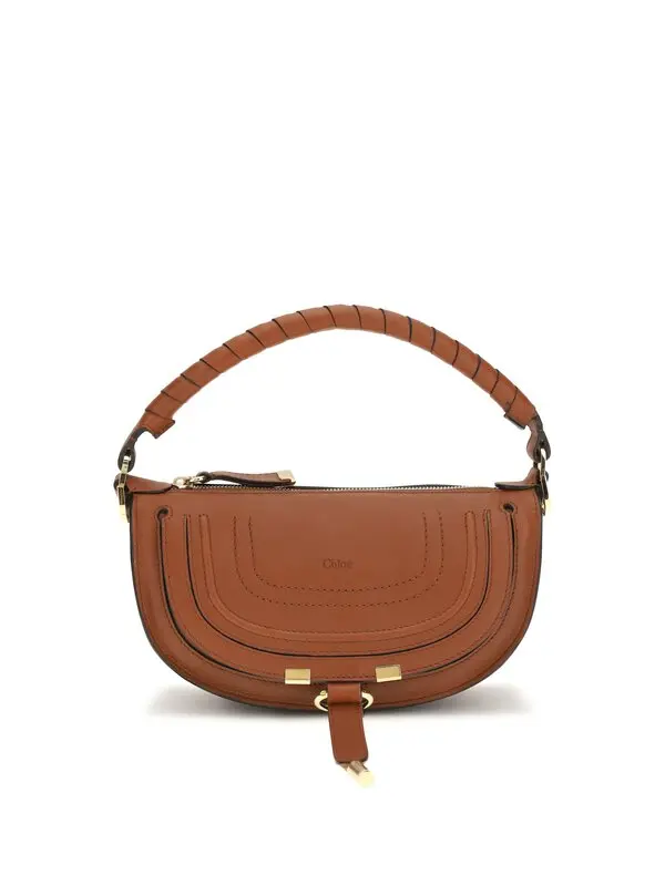 Chloé Marcie Mini Shoulder Bag - Brown