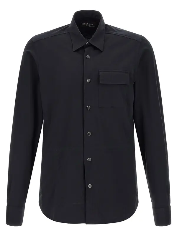 Kiton Buba' Shirt - Blue
