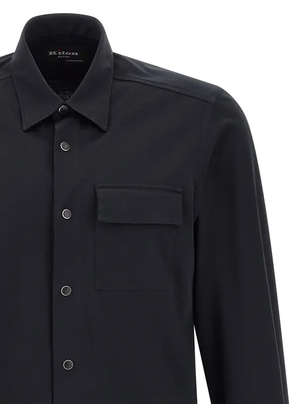 Kiton Buba' Shirt - Blue
