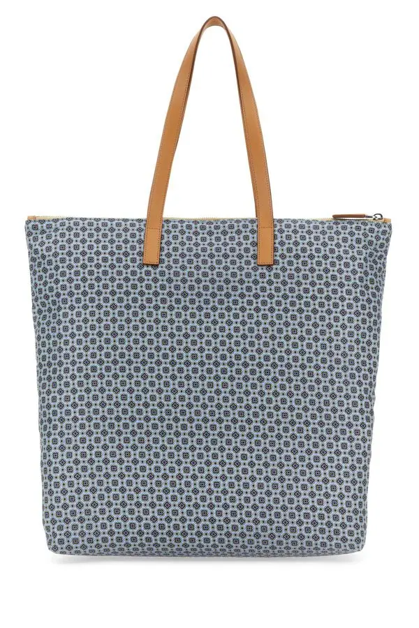 Prada Printed Re-nylon Shopping Bag