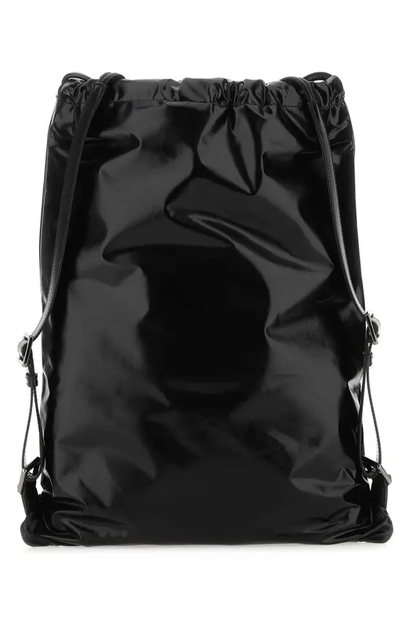 Valentino Garavani Leather Vltn Sack - Black