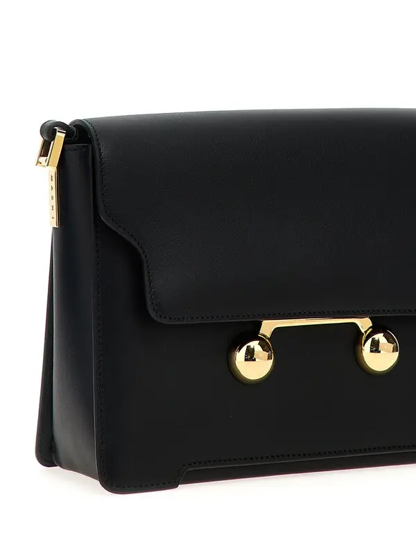Marni Trunkaroo Medium Shoulder Bag - Black