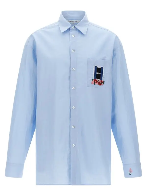JW Anderson J.w.anderson 'window' Shirt - Blue