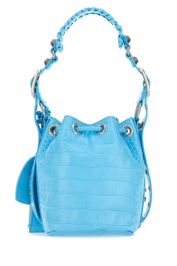 Balenciaga Le Cagole Xs Bucket Bag - Blue