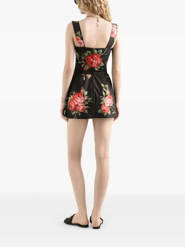 Dolce & Gabbana Short Floral Dress - Multicolor