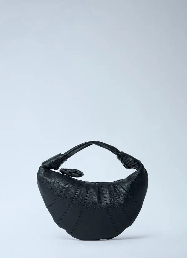 LEMAIRE Mini Fortune Croissant Handbag - Black