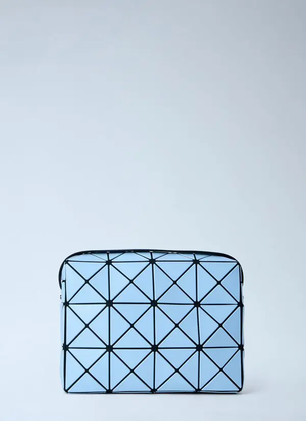 Issey Miyake Geometric Cuboid Shoulder Bag - Blue