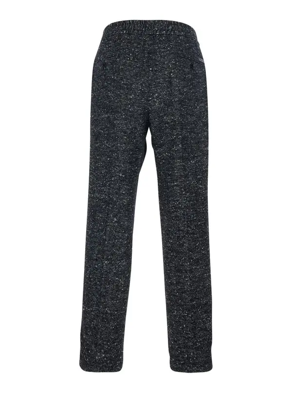 Dolce & Gabbana Wool Blend Trousers - Multicolor