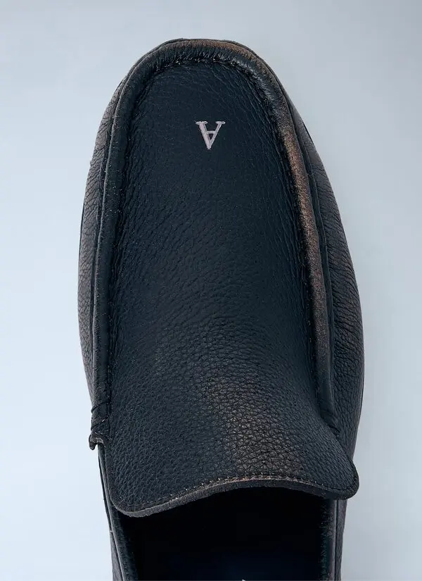 Acne Studios Smooth-grain Leather Loafers