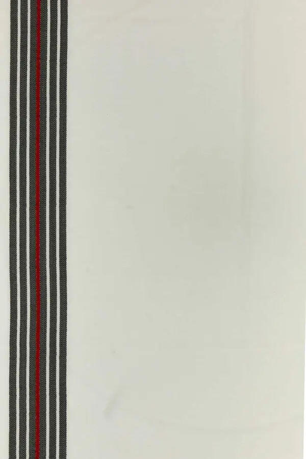 Alexander McQueen Ivory Wool Blend Foulard