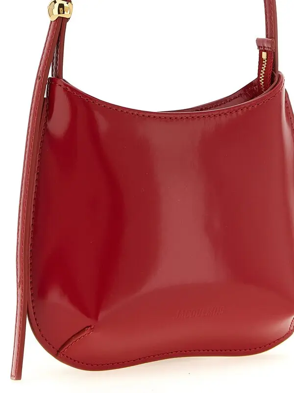 Jacquemus Le Petit Bisou Shoulder Bag - Red