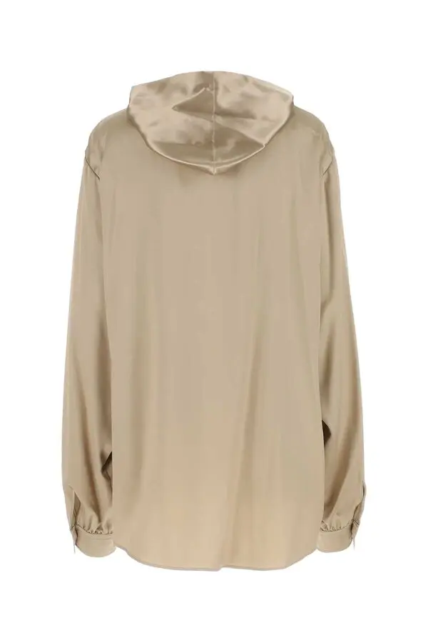 Balenciaga Oversize Satin Shirt