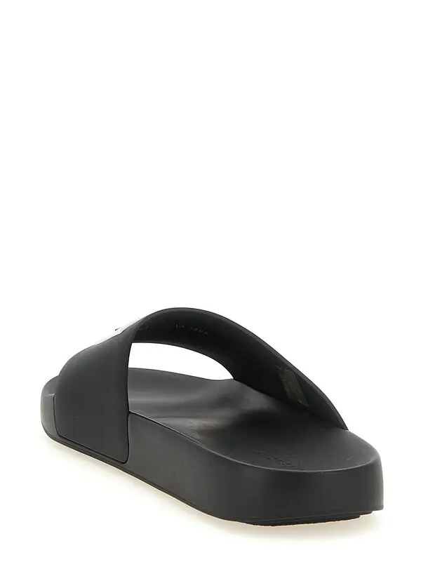 Givenchy Rubber Logo Mules