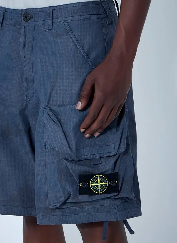 Stone Island Ripstop Cargo Shorts