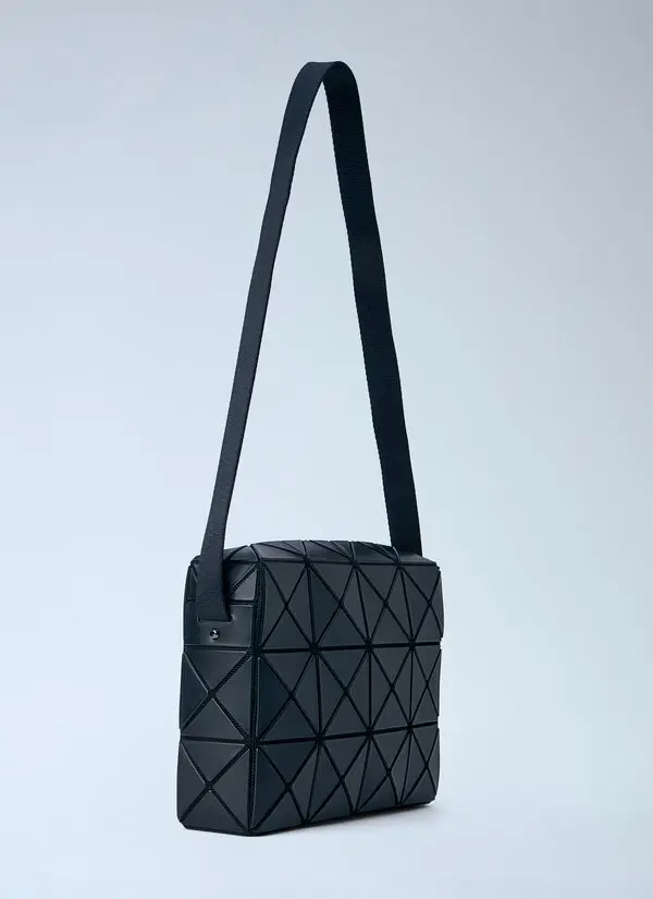 Issey Miyake Geometric Paneled Shoulder Bag