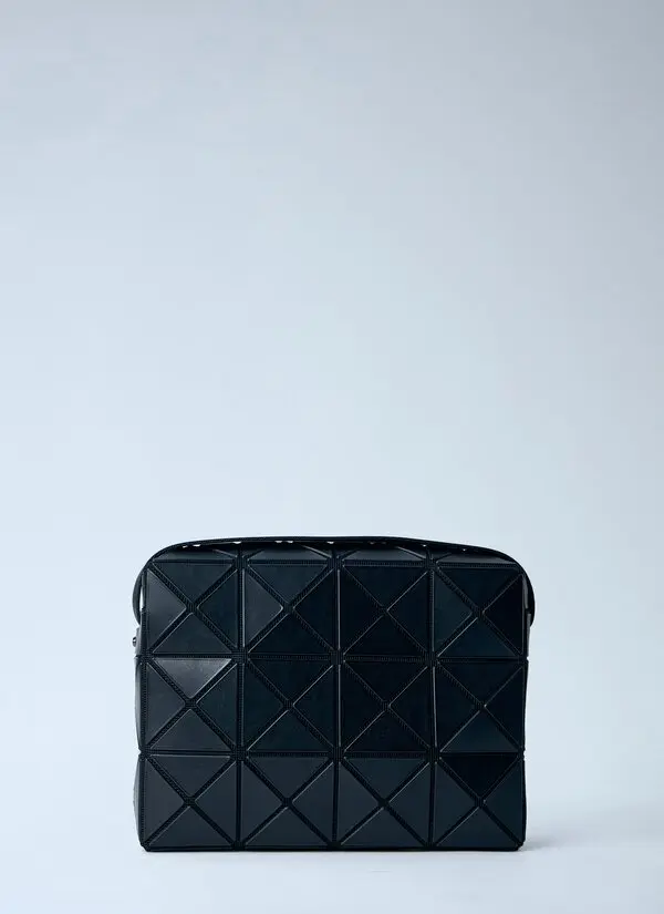 Issey Miyake Geometric Paneled Shoulder Bag