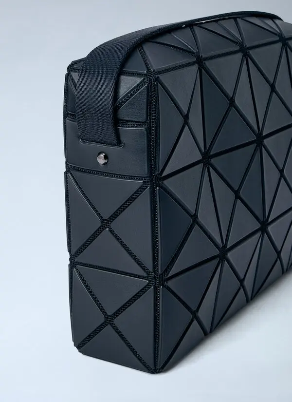 Issey Miyake Geometric Paneled Shoulder Bag