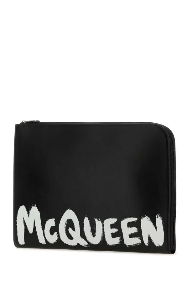 Alexander McQueen Leather Document Holder