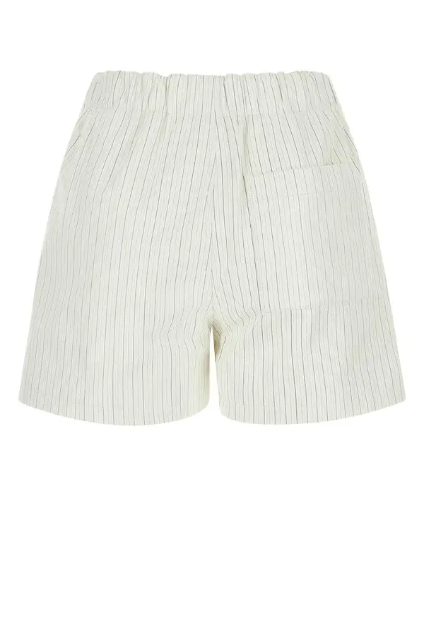 Bottega Veneta Printed Leather Shorts
