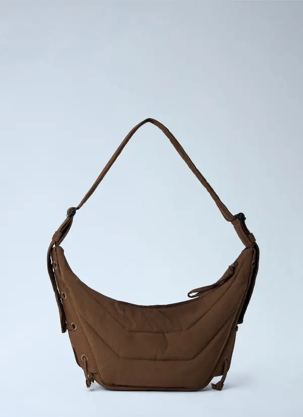 LEMAIRE Small Soft Game Crossbody Bag - Brown