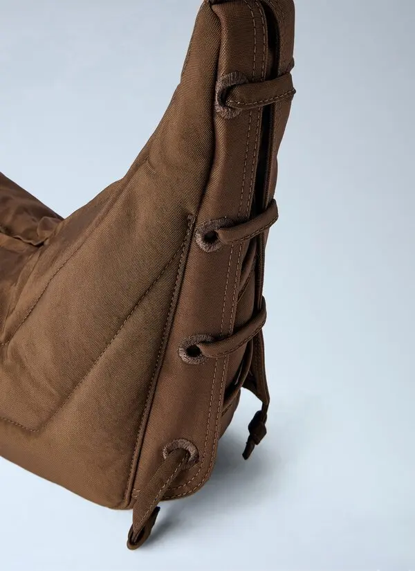 LEMAIRE Small Soft Game Crossbody Bag - Brown