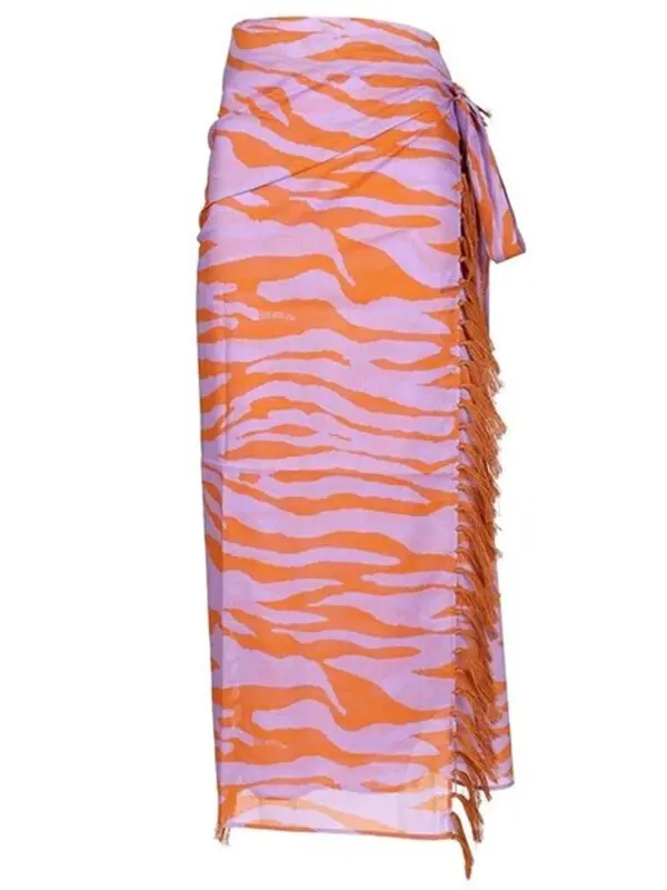 Attico Animal Print Pareo - Multicolor